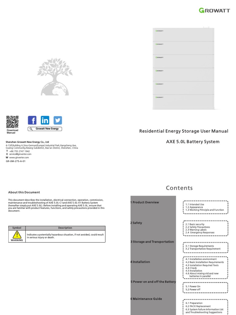 AXE 5.0L Battery System Manual | PDF | Series And Parallel Circuits ...