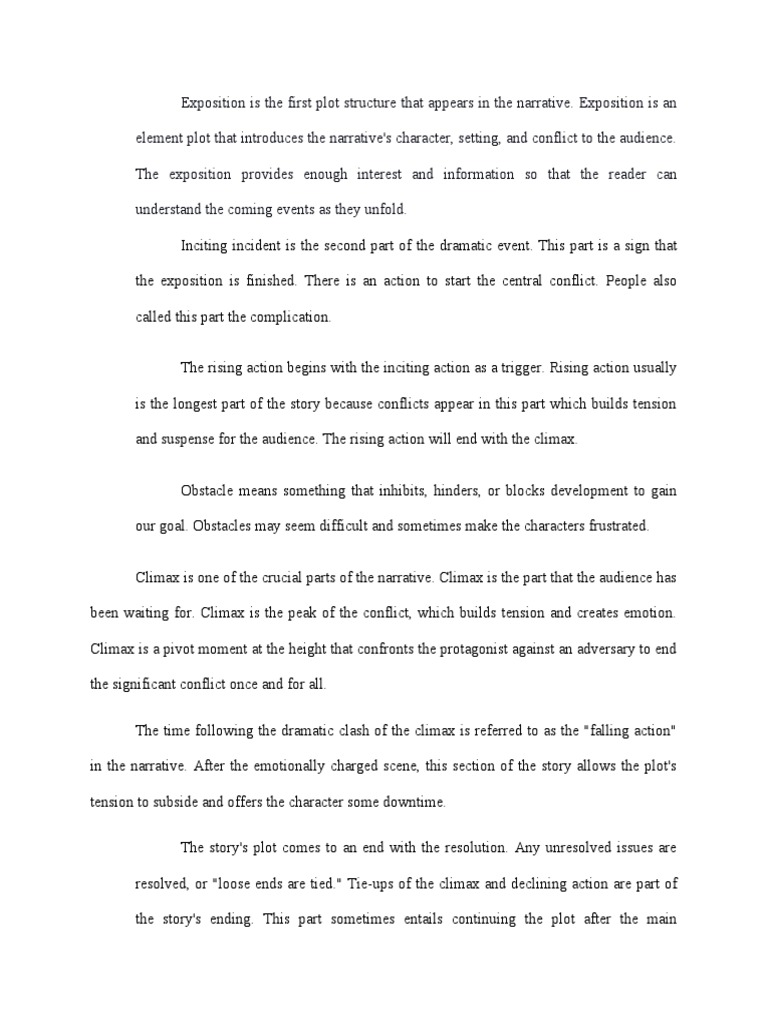 Event Plot | PDF | Plot (Narrative)