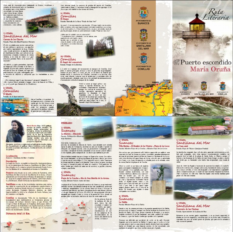 RUTA LITERARIA Puerto Escondido de María Oruña | PDF