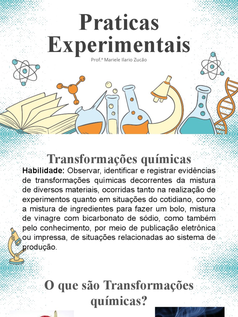 Transformações Químicas 6º A | PDF