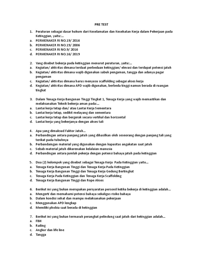 Pretest - Posttest | PDF