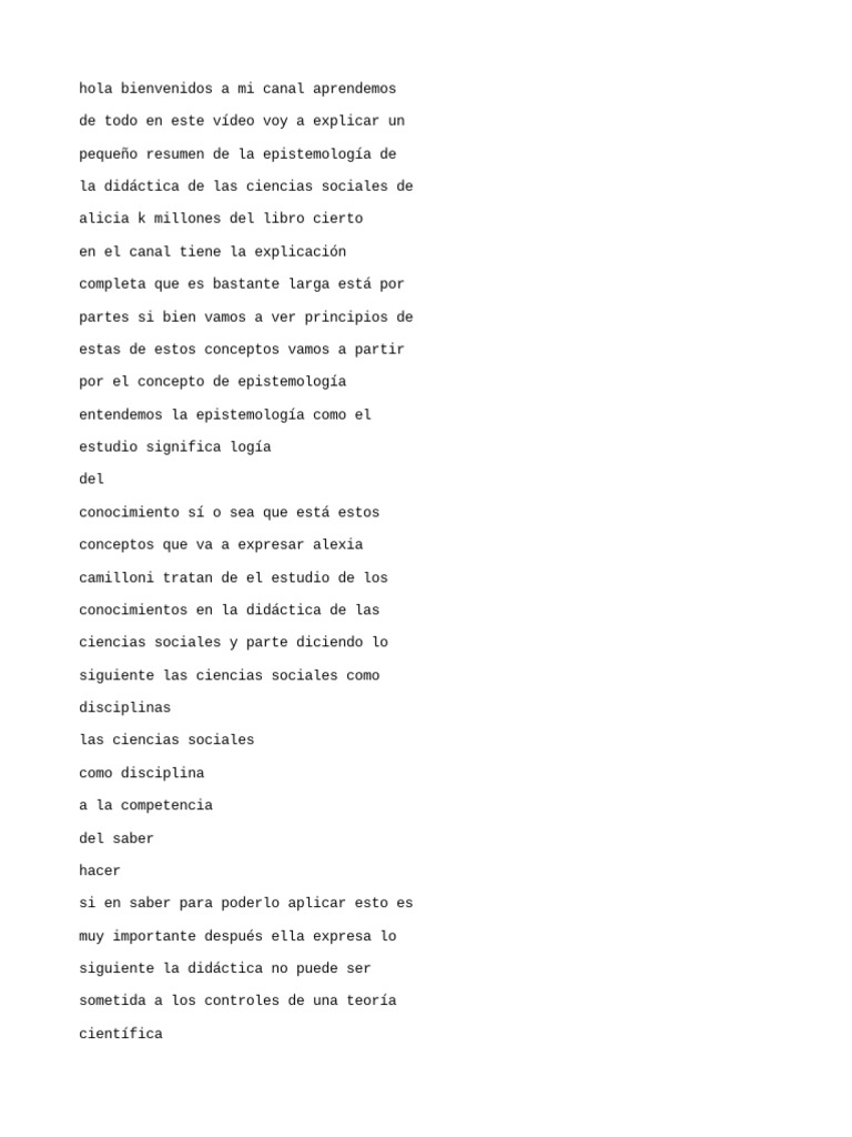 [Spanish (auto-generated)] RESUMEN CAP 1 - EPISTEMOLOGÍA DE LA ...