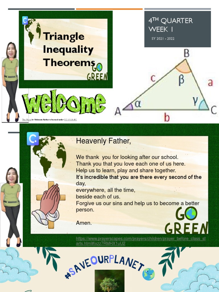Triangle Inequality Theorems Day1 | PDF | Triangle | Angle