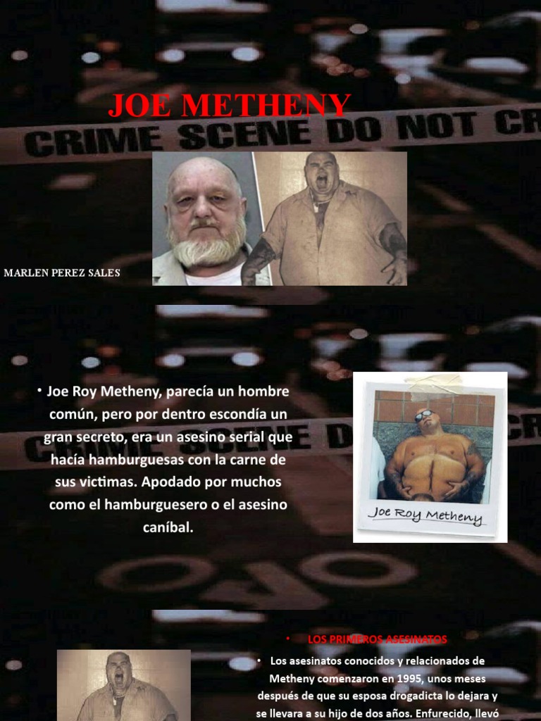 Joe Metheny | PDF | Crímenes | Crimen y violencia