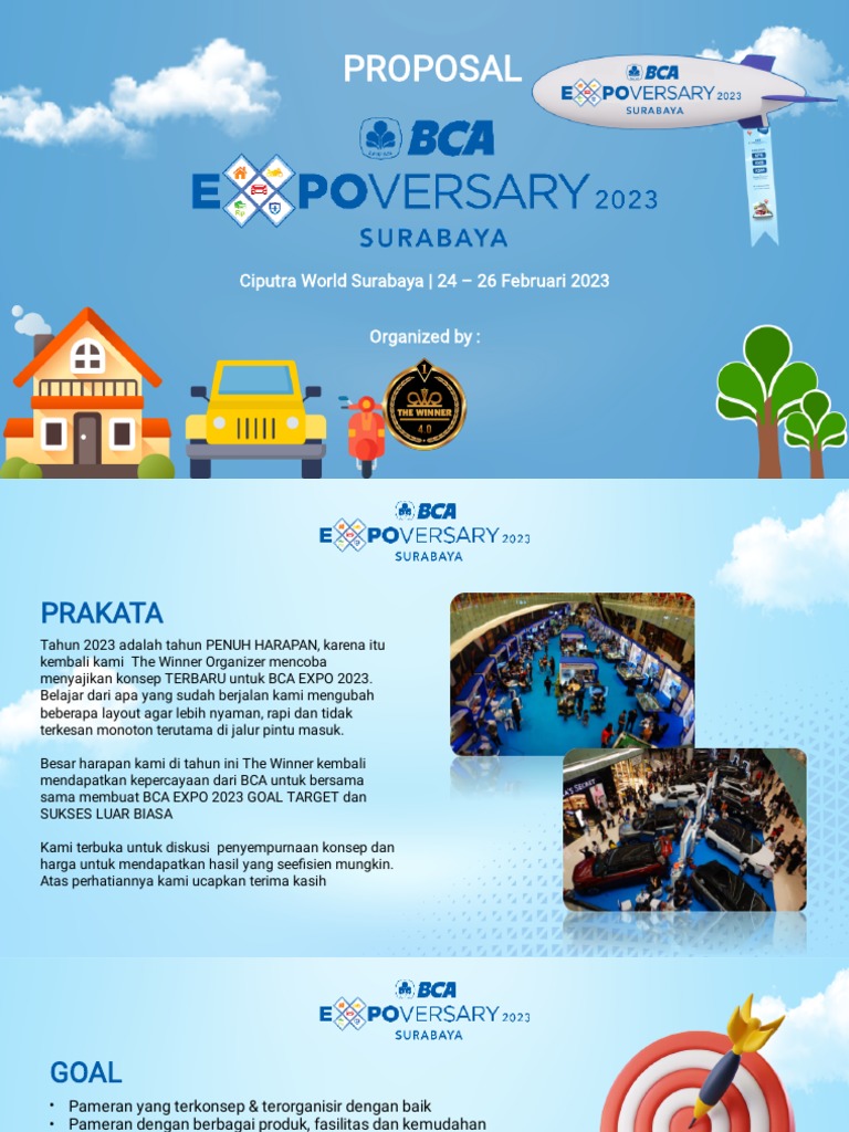 Proposal BCA Expoversary 2023 | PDF