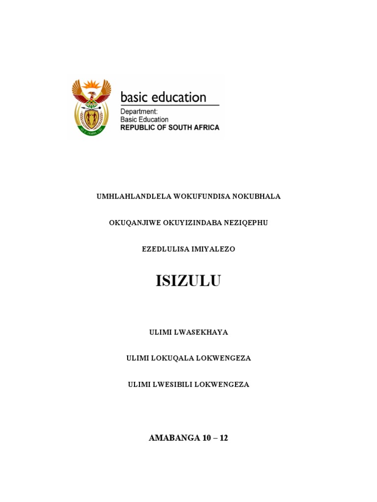 Umhlahlandlela Wokufundisa Nokubhala Okuqanjiwe Okuyizindaba Neziqephu ...