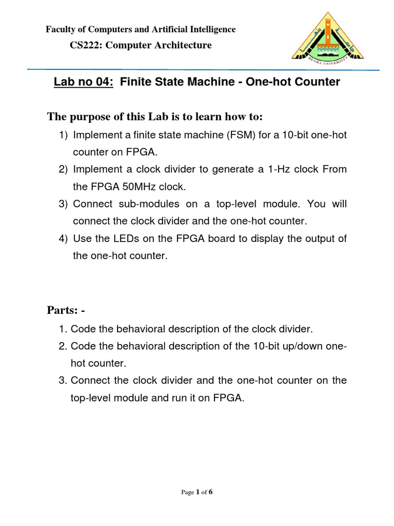 Lab 04 | Download Free PDF | Electronic Design | Computer Engineering