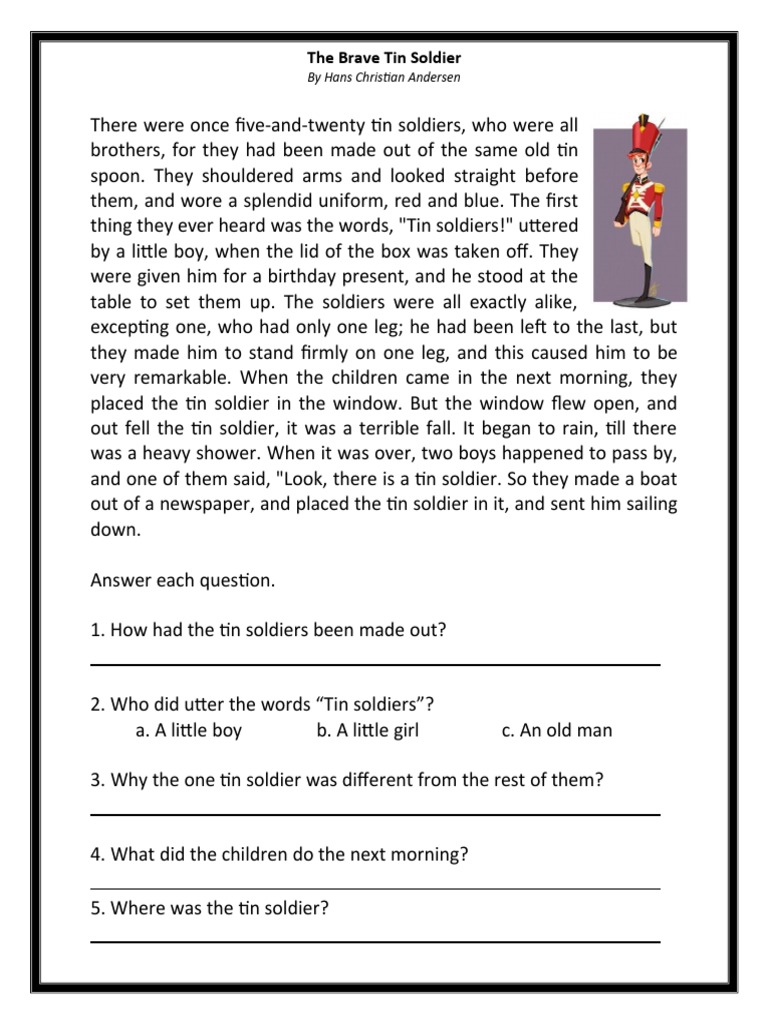Reading Comprehension: Stories & Elephants | PDF | Elephant