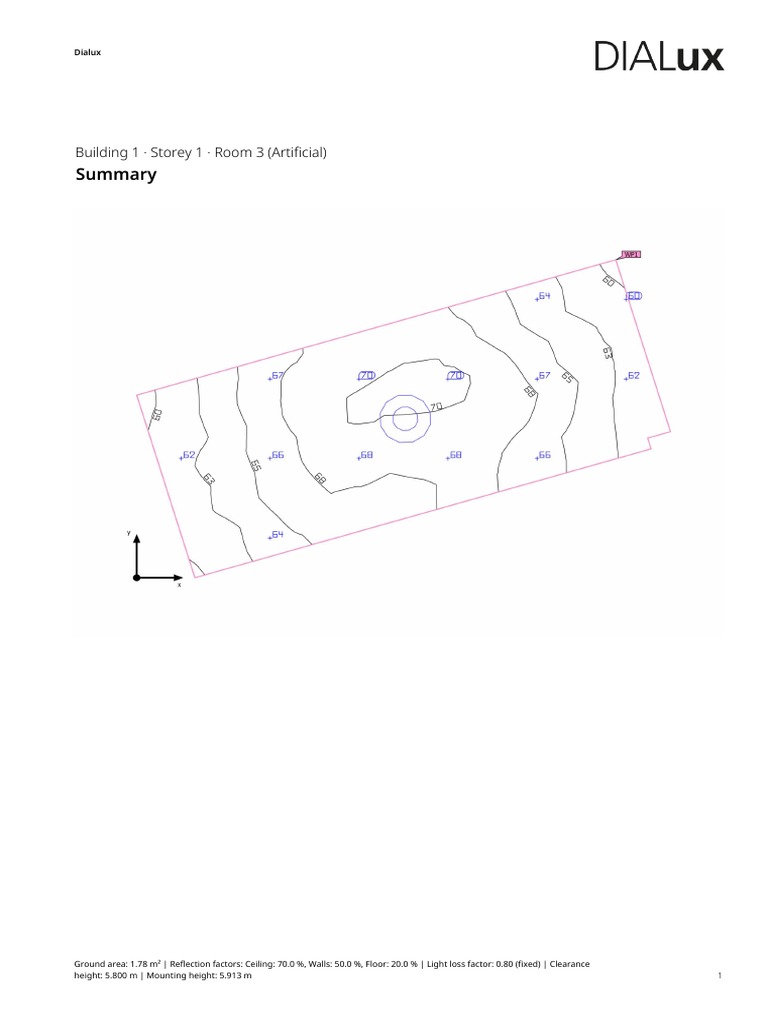 Dialux Summary | PDF