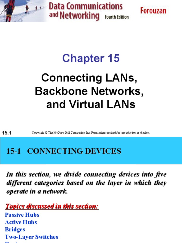 CH 15 | PDF | Network Switch | Computer Network
