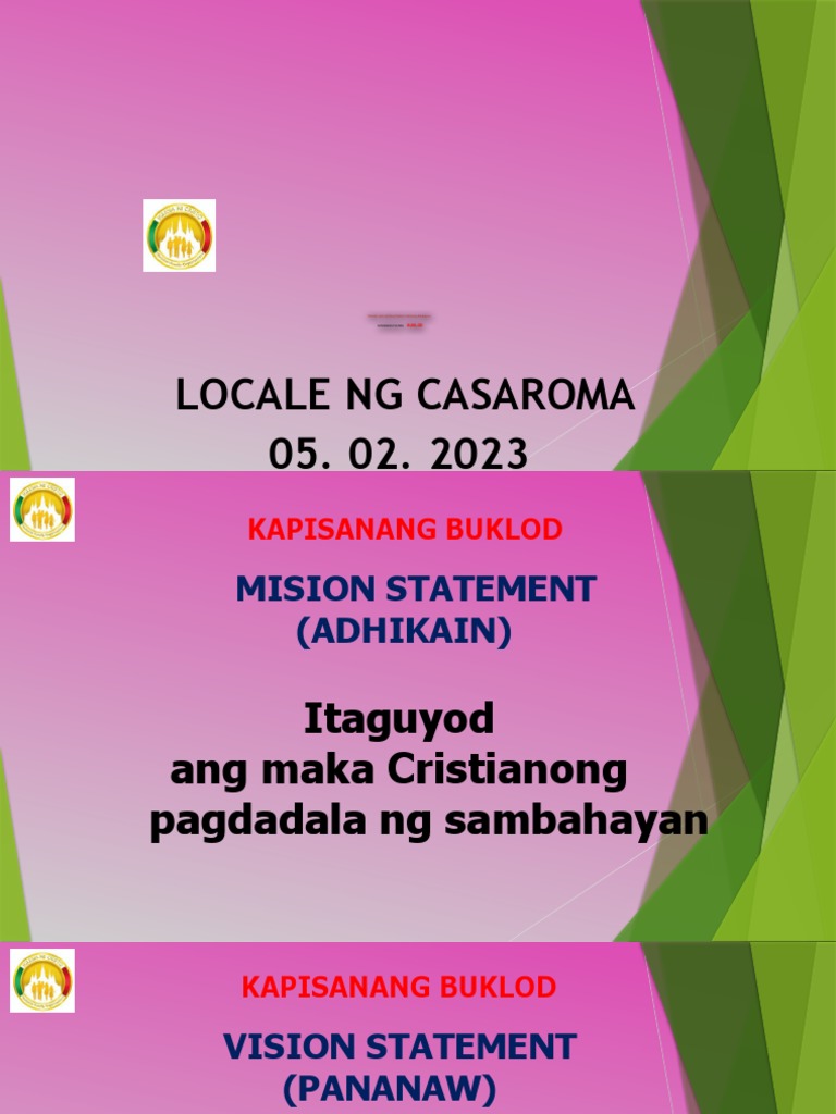 BUKLOD BUWANANG PULONG April 2023 | PDF