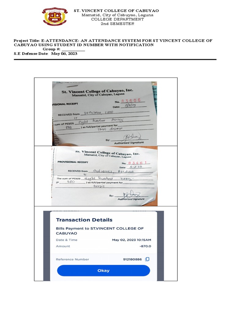 S.E Defense Receipt and Activity | PDF | Radio Frequency Identification ...