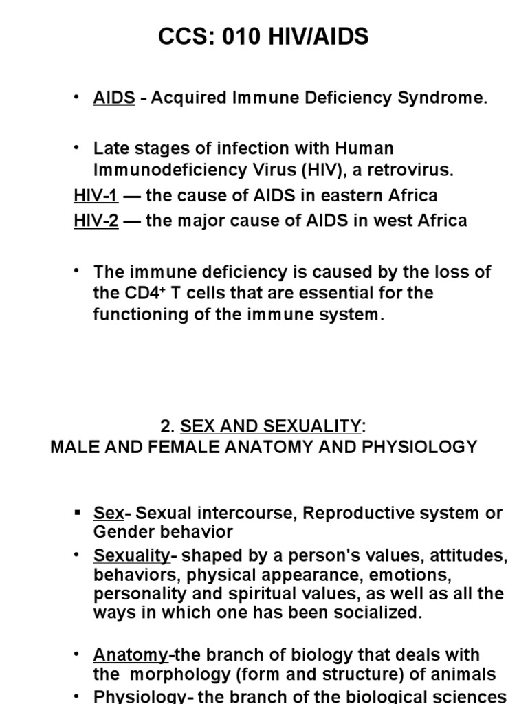 Understanding HIV/AIDS and Body Systems | PDF | Hiv/Aids | T Cell