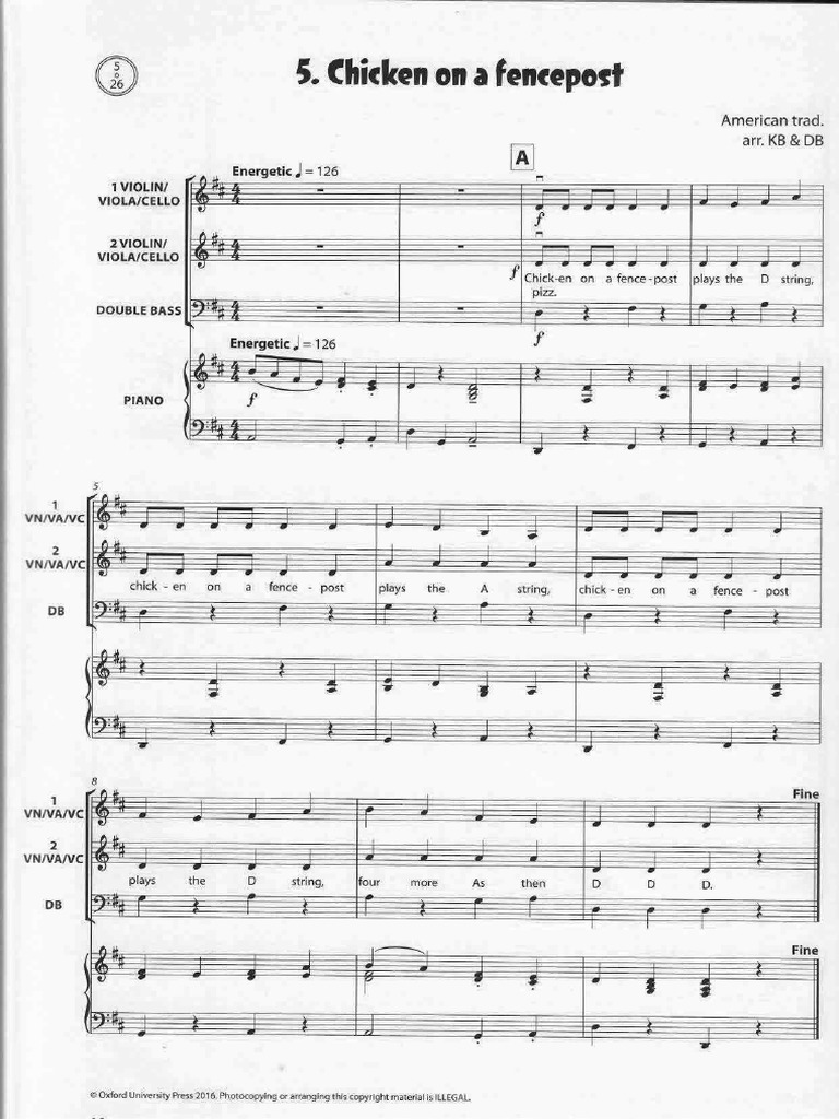 Chicken On A Fencepost | PDF