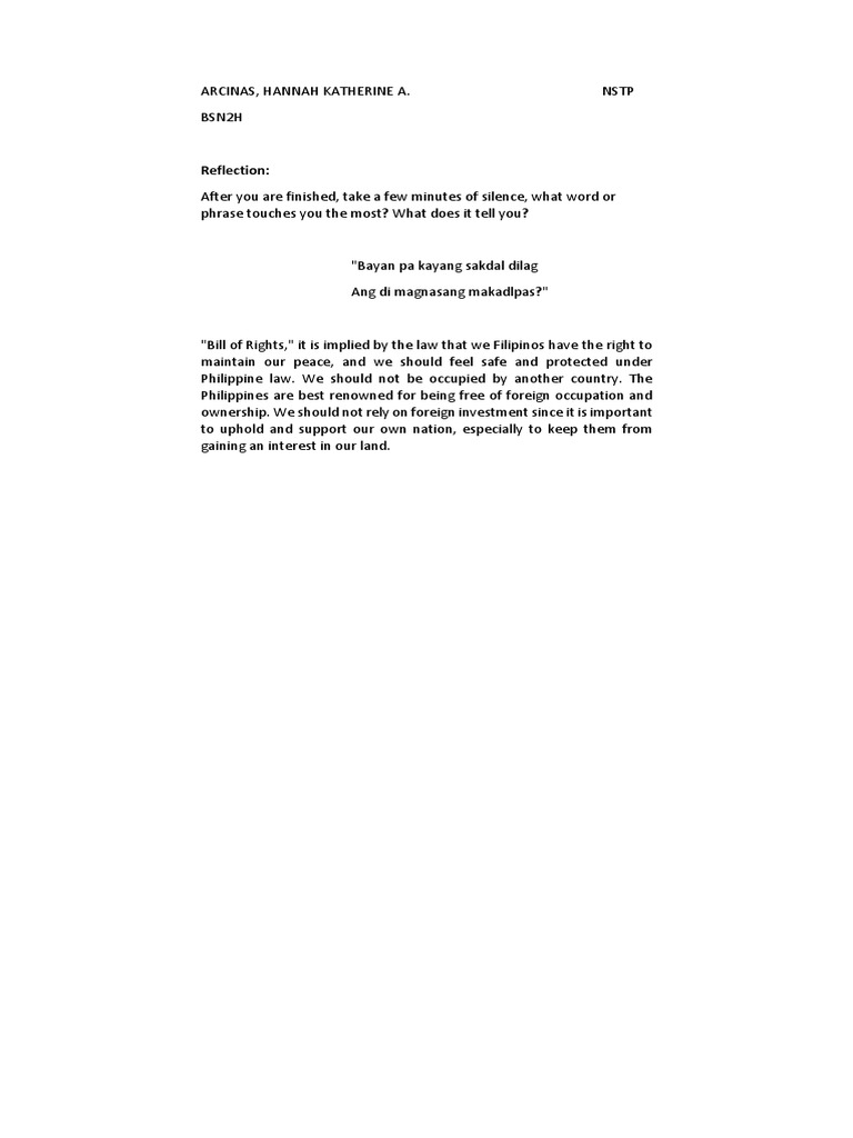 M4 L1 Pre Task Arcinas Pdf Pdf Politics