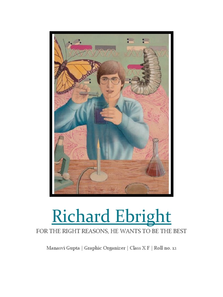 Richard Ebright Graphic Organizer | PDF | Science | Butterfly