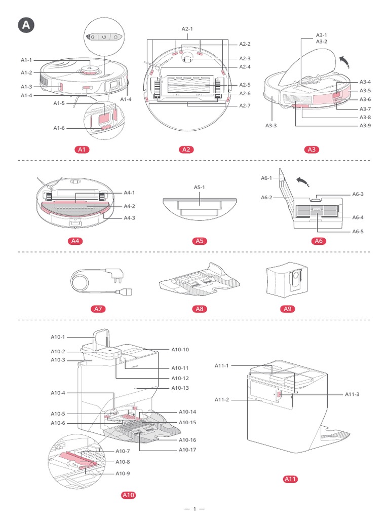 Roborock S8 Pro Ultra Diagrams PDF | PDF | Equipamento de escritório | Impressão