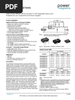 Tny253/254/255 Tinyswitch Family: Energy Efficient, Low Power Off-Line ...