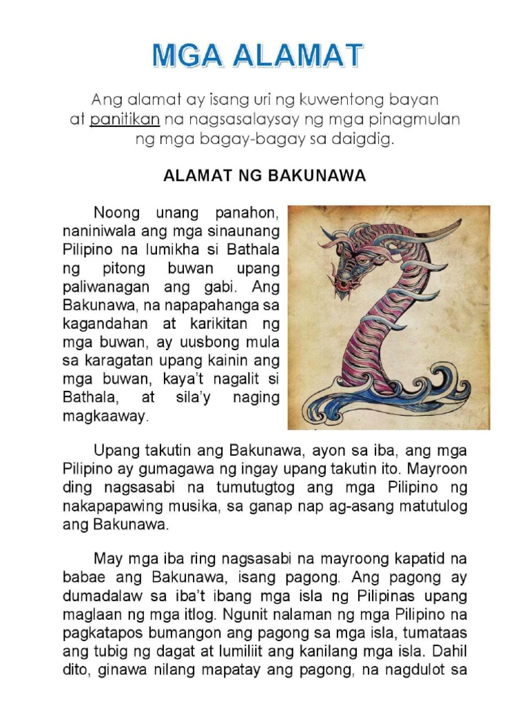 Mga Babasahin Sa Grade 5 PDF | PDF