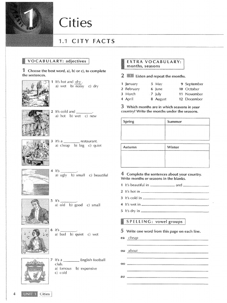 Language Leader Elementary WB | PDF