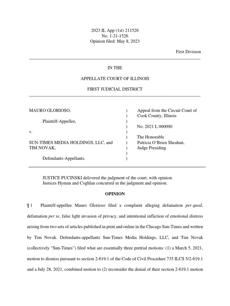 Glorioso | Download Free PDF | Wisconsin Circuit Courts | Lawsuit