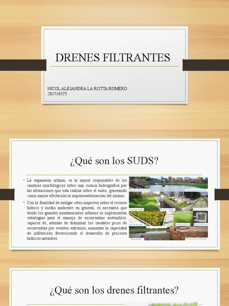 Drenes Filtrantes | PDF