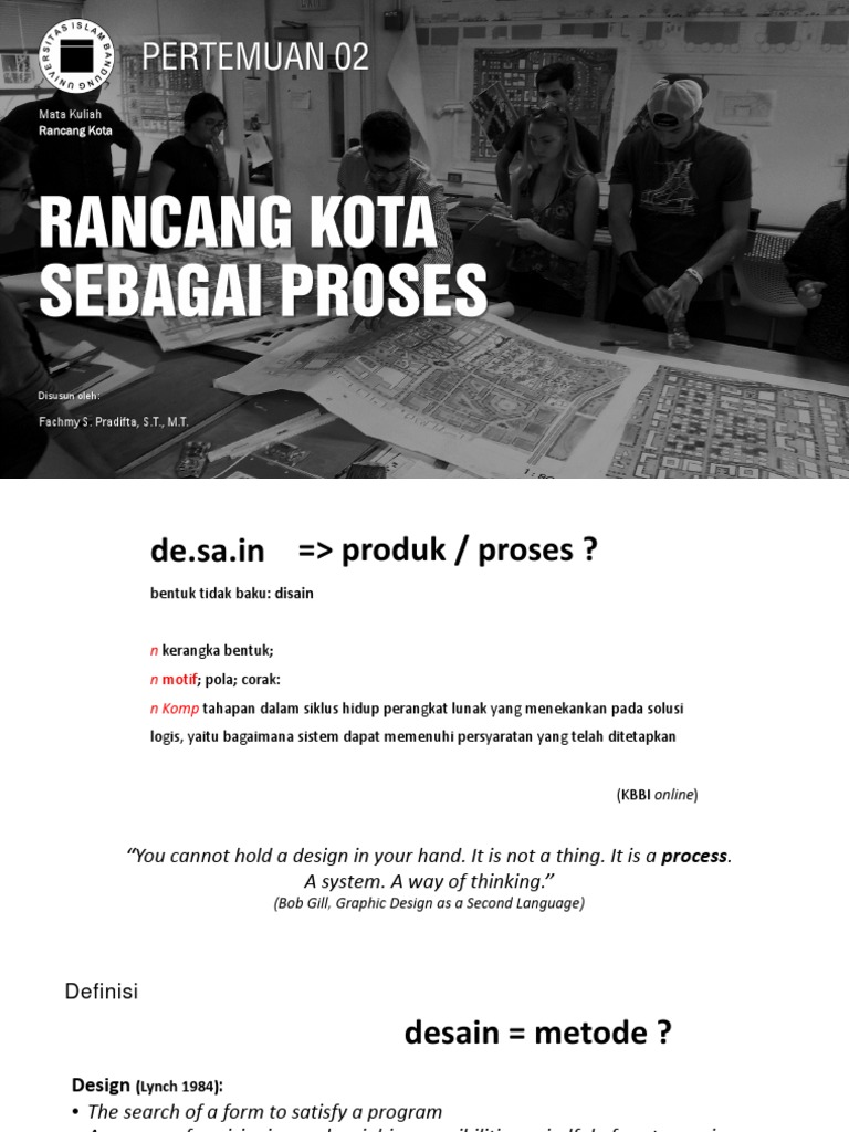 02 - Urban Design Process FSP PDF | PDF