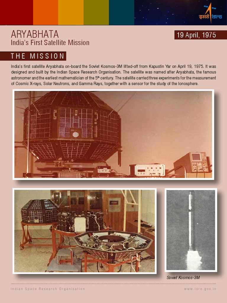 Aryabhata | PDF | Satellite | Astronomy