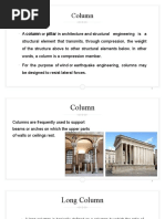 Band Beam System in Floor Design | PDF | Beam (Structure) | Bending