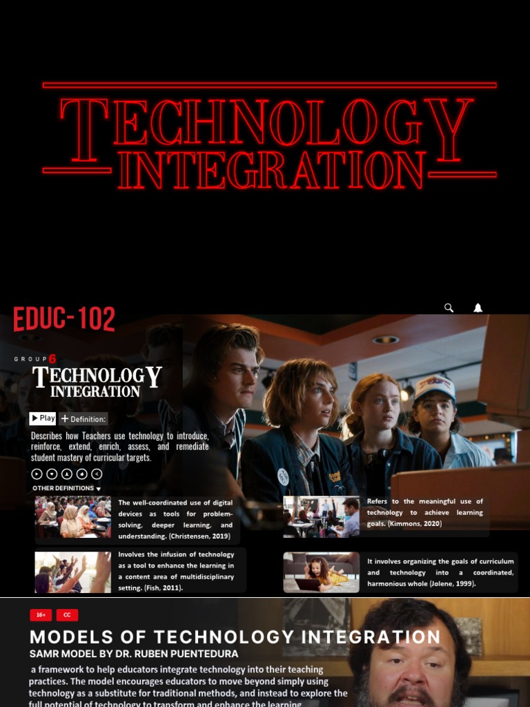 Technology Integration | PDF
