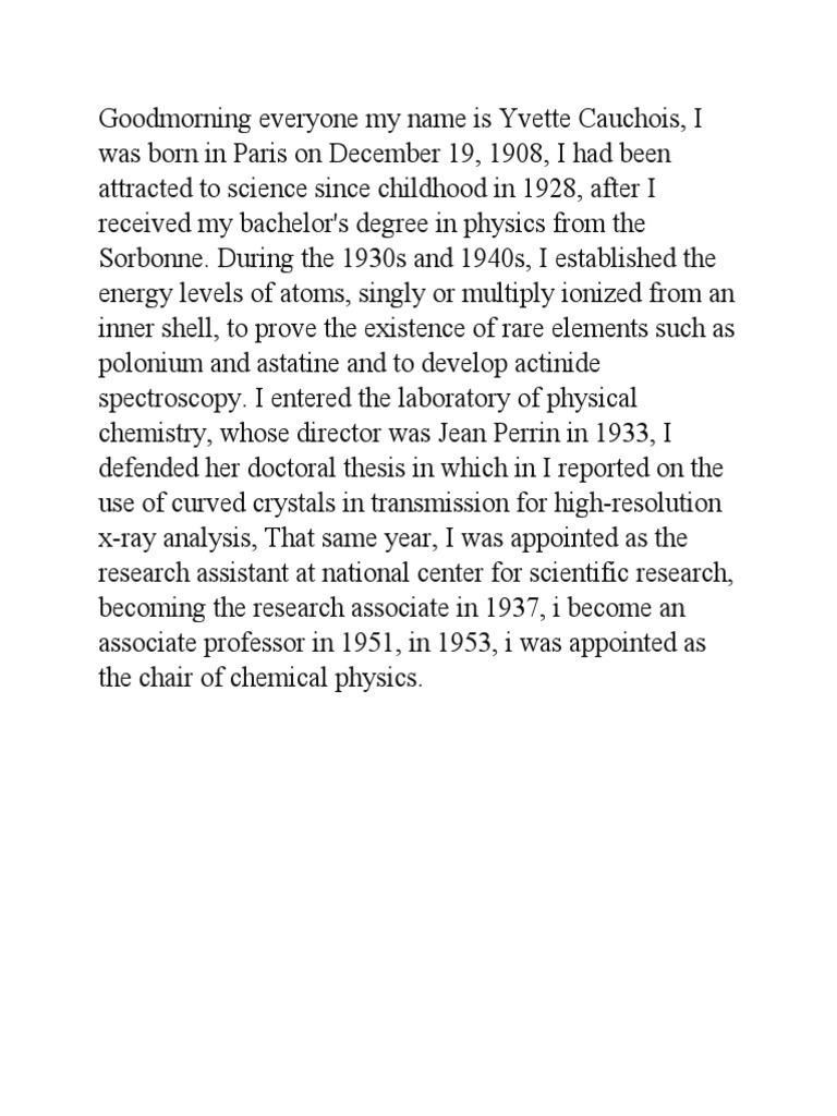 Science Script | PDF