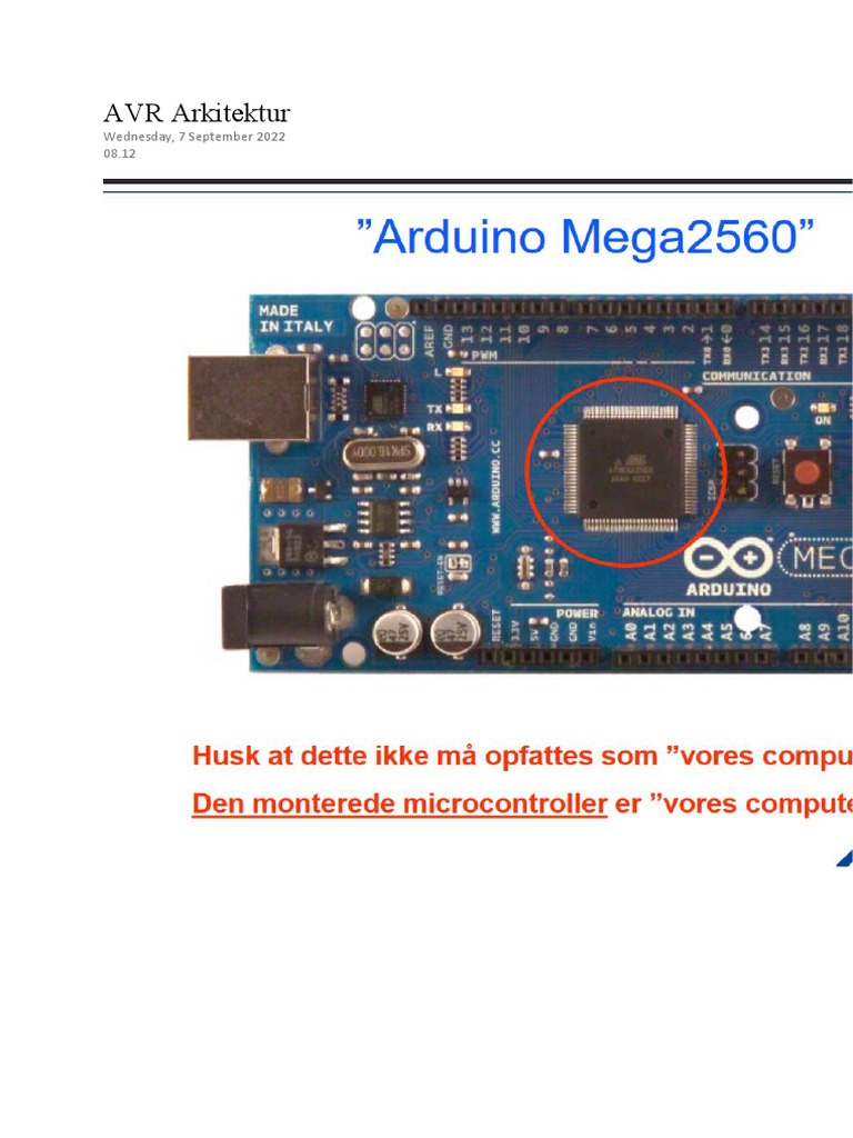 AVR Arkitektur | PDF