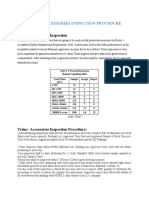AQL 2.5 Sampling Plan Overview | PDF