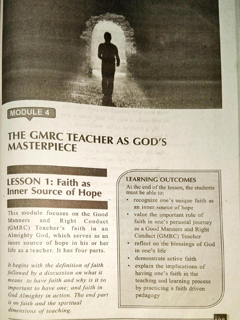 Faith As Inner Source of Hope PDF | PDF