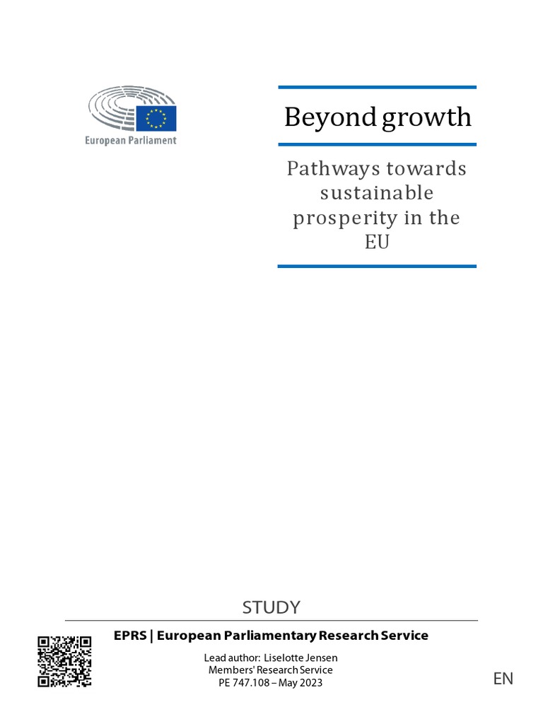 Beyond Growth | PDF | Sustainability | Economic Growth