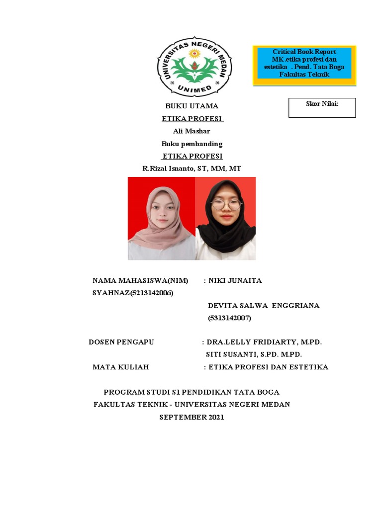 CBR Etika Profesi Dan Estetika | PDF