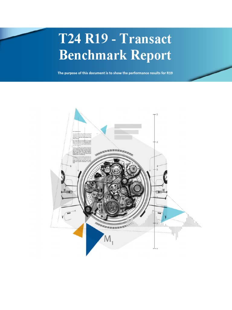 R19 T24 Retail Oracle Benchmark Report PDF | PDF | Database Transaction ...