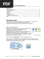 Google Docs Cheat Sheet | PDF