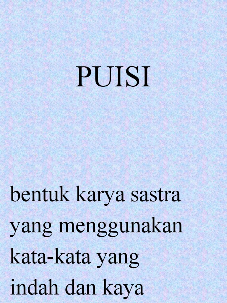 Puisi | PDF