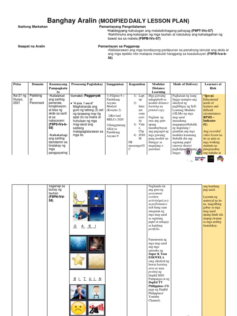 COT-2 (Noli Me Tangere - Kabanata 5) | PDF