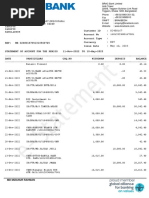 City Bank Statement | PDF | Automated Teller Machine | Banks