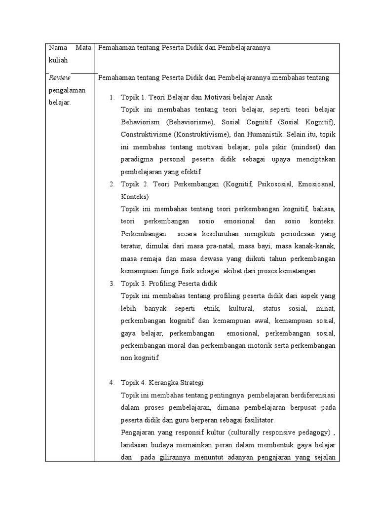 Topik 2, Seminar Ppg..jurnal Refleksi - PPD | PDF Topik 2, Seminar Ppg..jurnal Refleksi - PPD | PDF