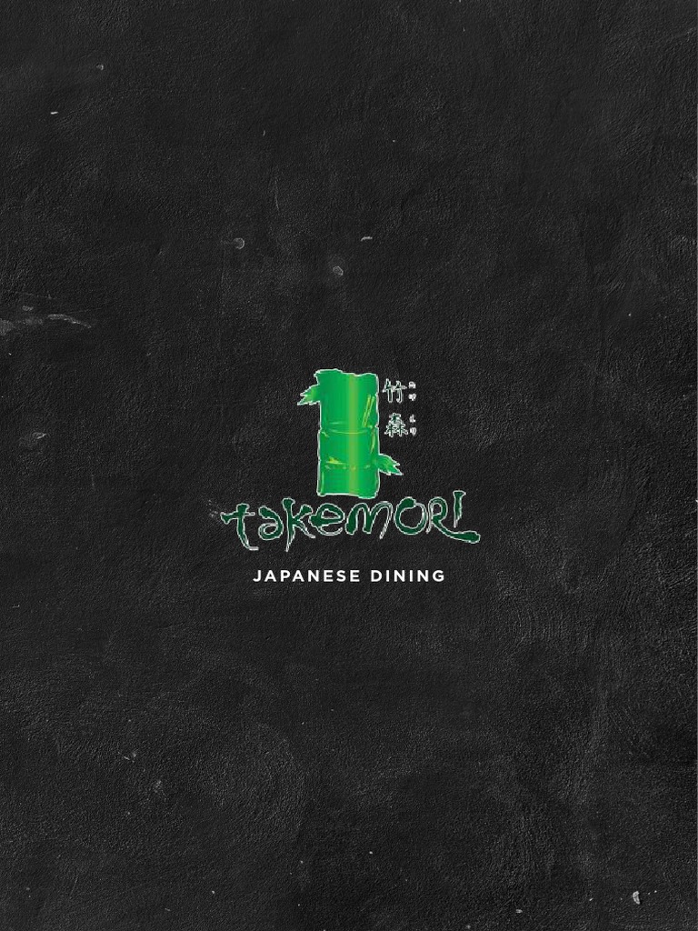 TAKEMORI MENU 2023 (2) (1) - Compressed | PDF | Hidangan Asia | Masakan