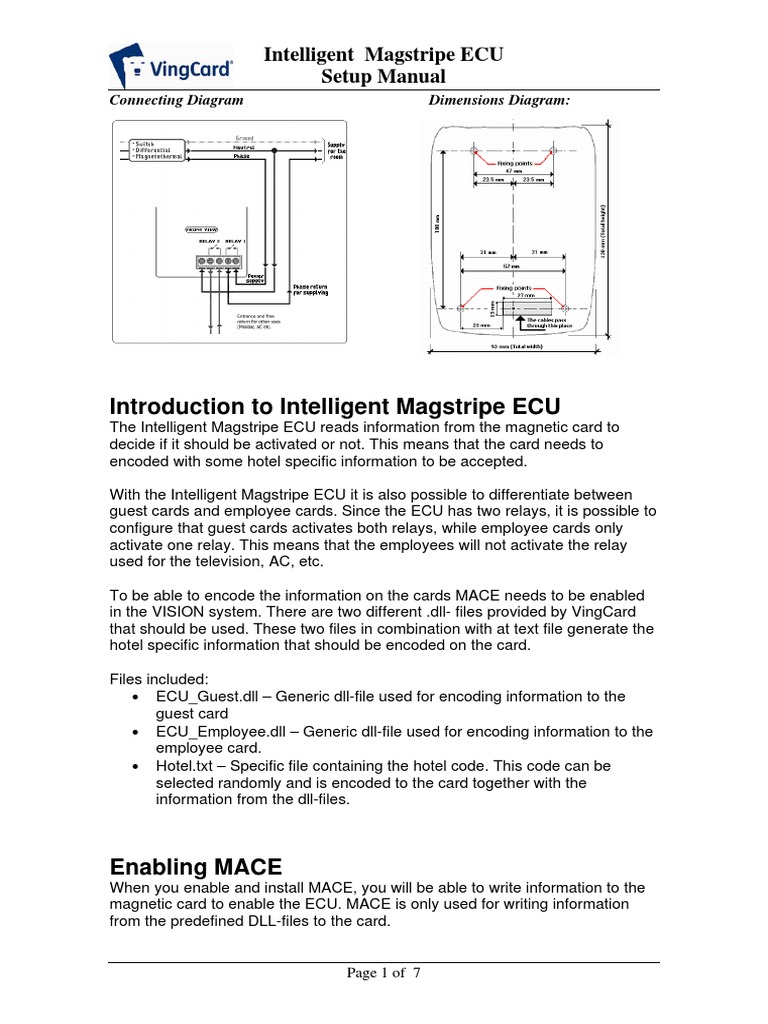 Intelligent Magstripe ECU Setup Guide | PDF | System Software ...