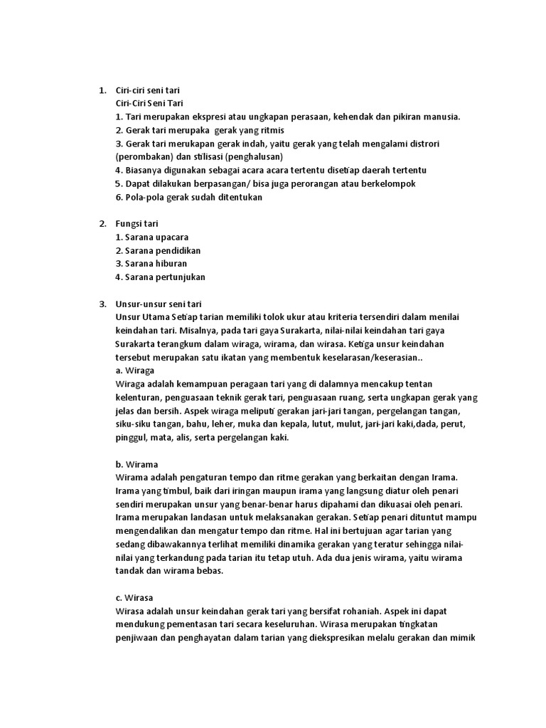 Kisi Kisi Pas Seni Budaya Ganjil Kelas X | PDF | Seni & Disiplin Bahasa | Kajian Bahasa Asing