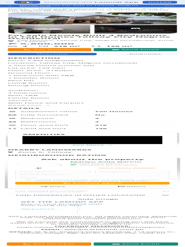 For Sale Newly Built 4 Bedrooms in Tali Homes Talisay City Negros ...