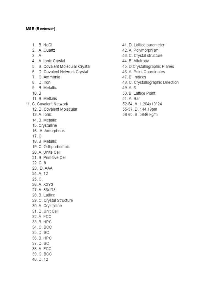 Mse Reviewer Pdf Pdf