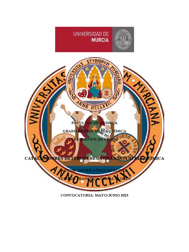 Cuarto BORRADOR TFG | PDF | Catálisis | Adsorción
