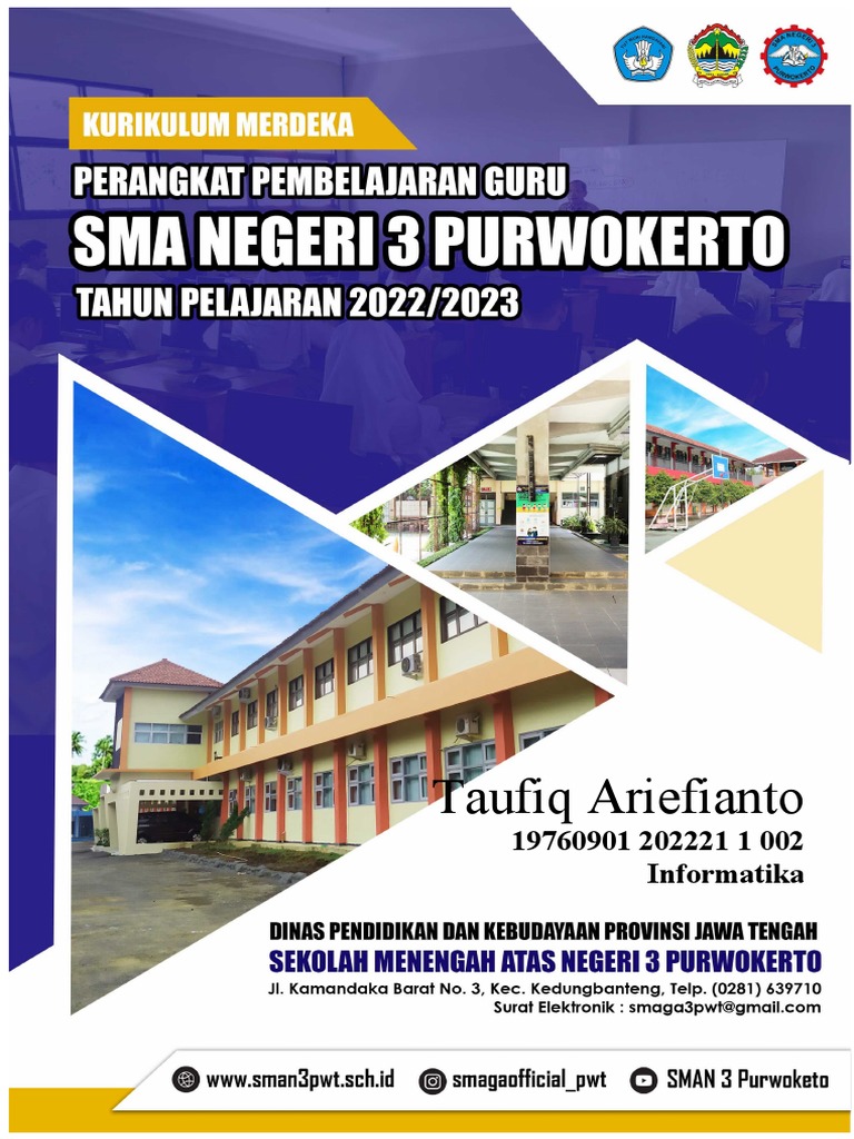 Cover Perangkat Pembelajaran Guru Kurikulum Merdeka (1) | PDF