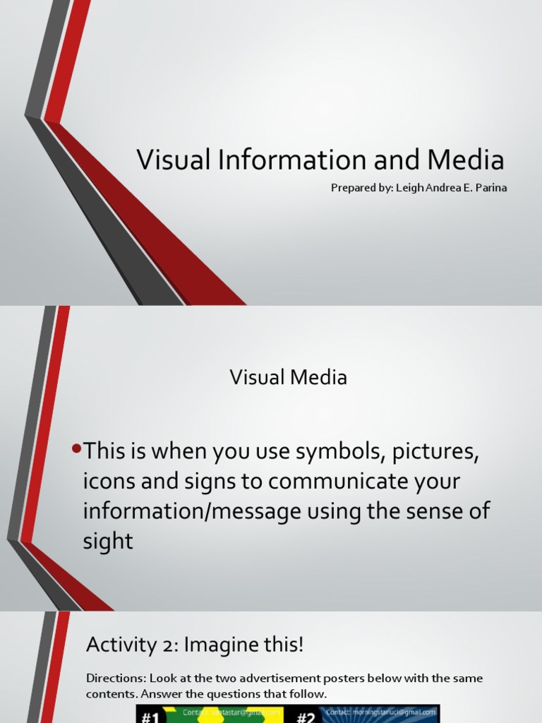 Visual Information and Media | PDF | Graphics | Video